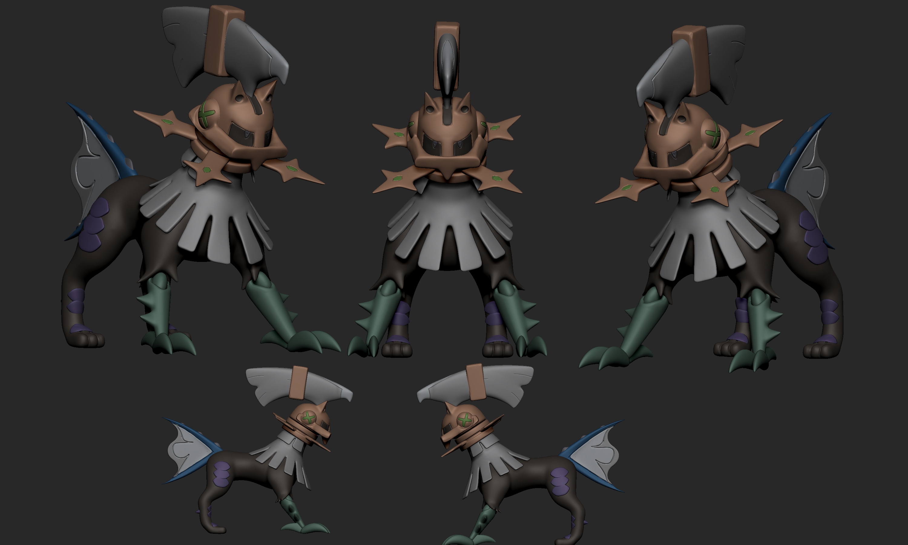 🐉 Pokemon - Type Null・ STL File for ・Cults