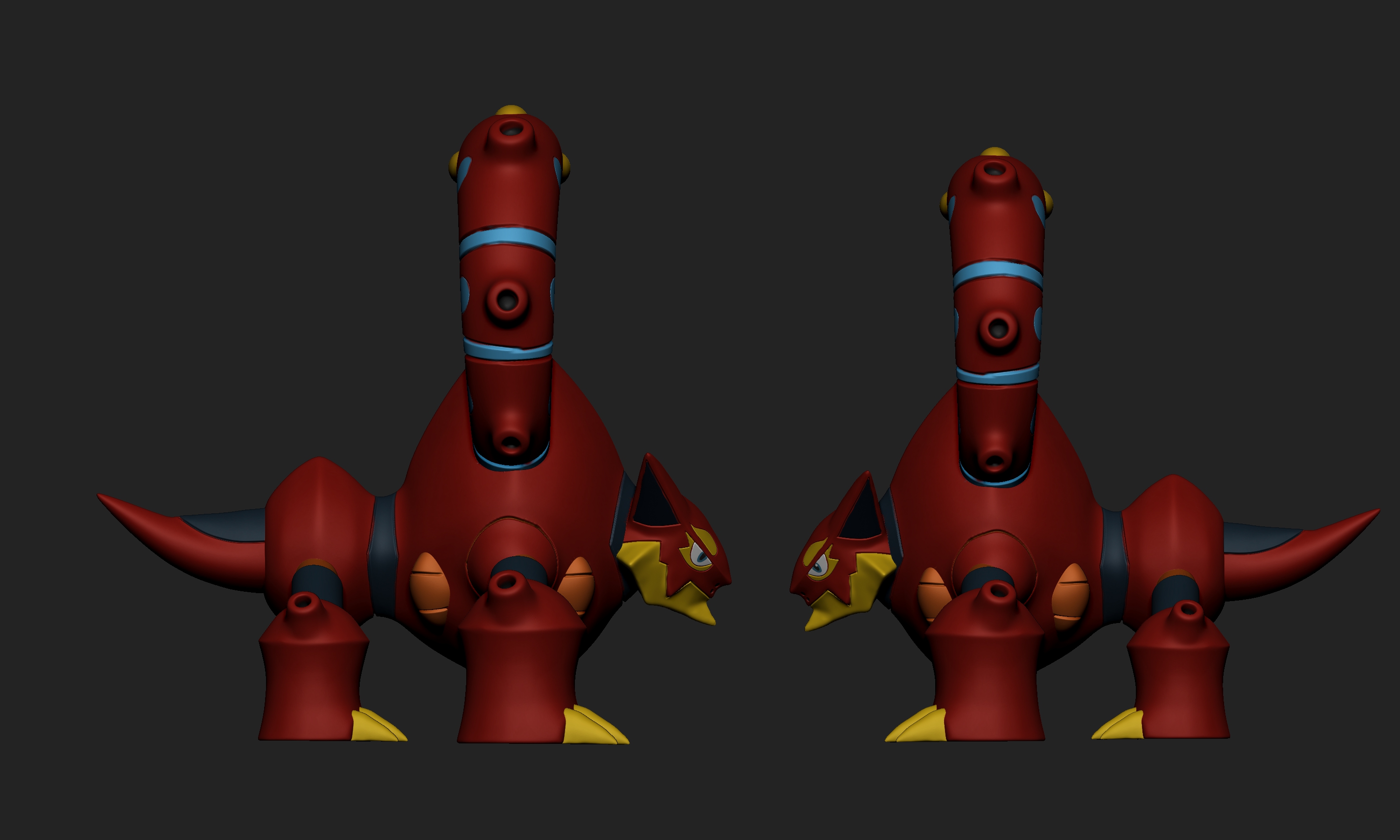 🐉 Pokemon - Volcanion・ STL File for ・Cults