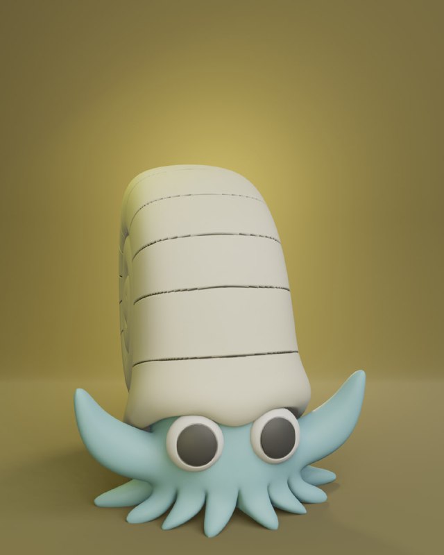 STL file Pokemon - Omanyte 🐉 ・3D printer model to download・Cults