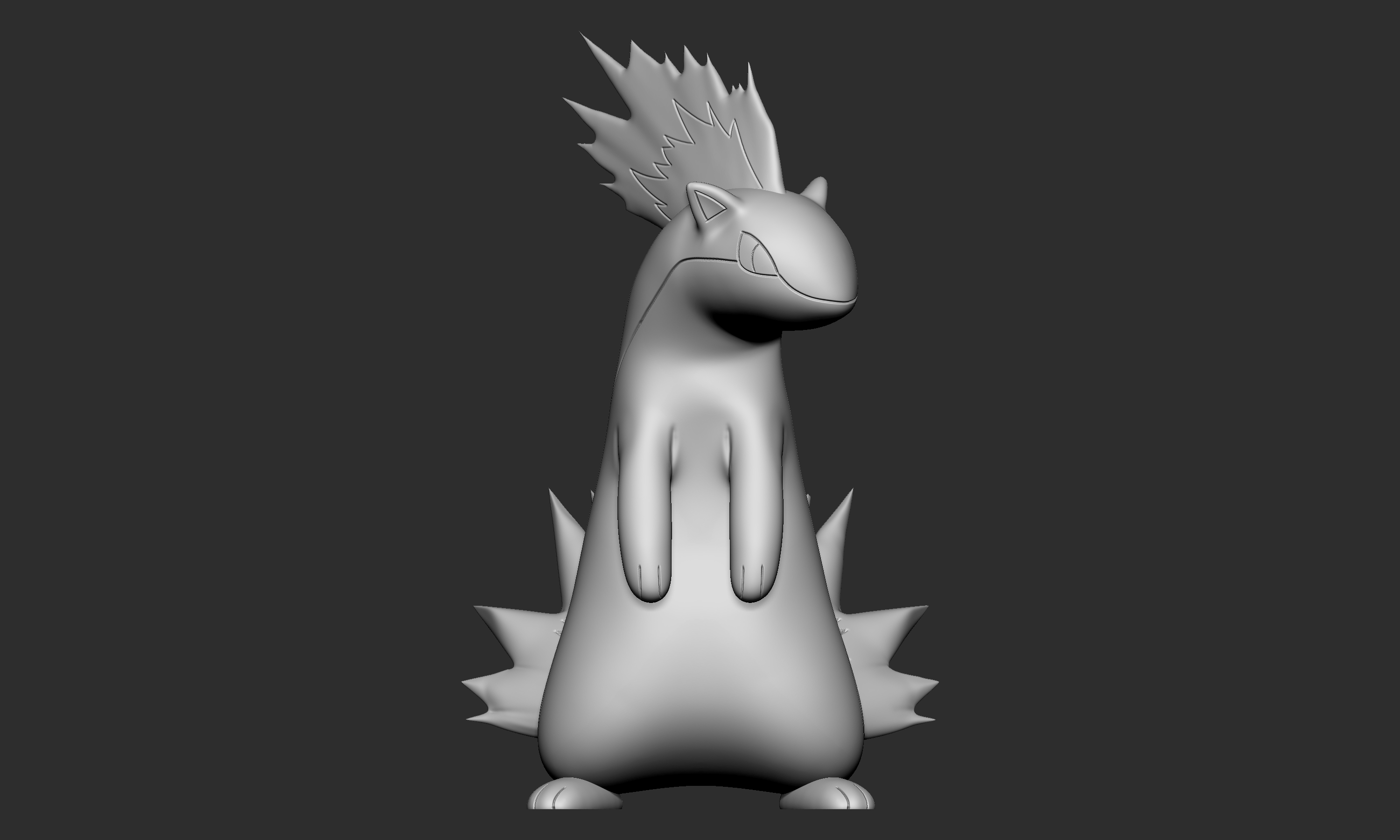 STL file Pokemon - Quilava 🐉 ・Design to download and 3D print・Cults