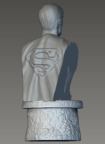 🦸‍♂️ Superman reeve bust・ STL File for ・Cults