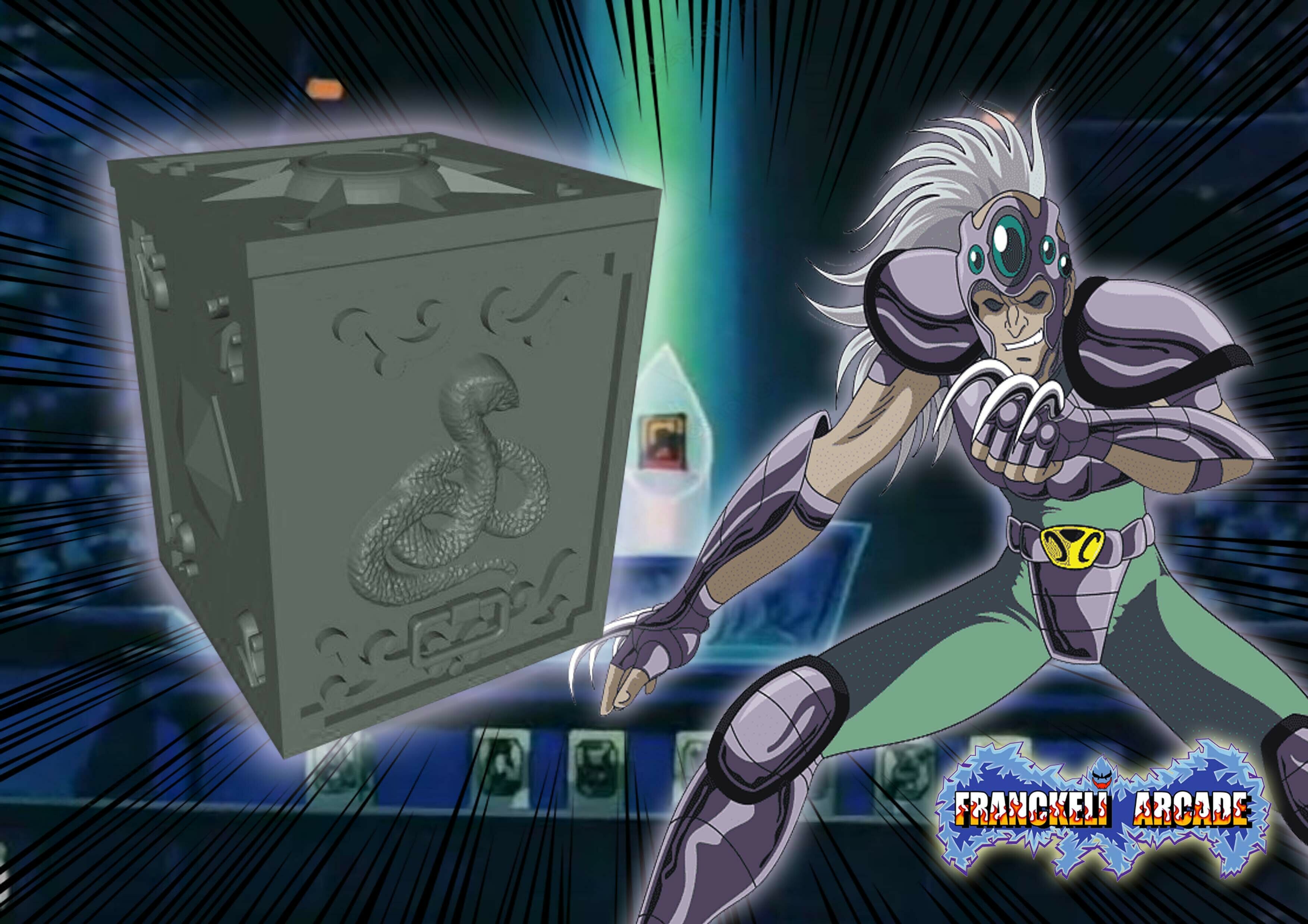 Archivo STL gratis Saint Seiya hydra Box V2 📦 ・Diseño por impresión en ...