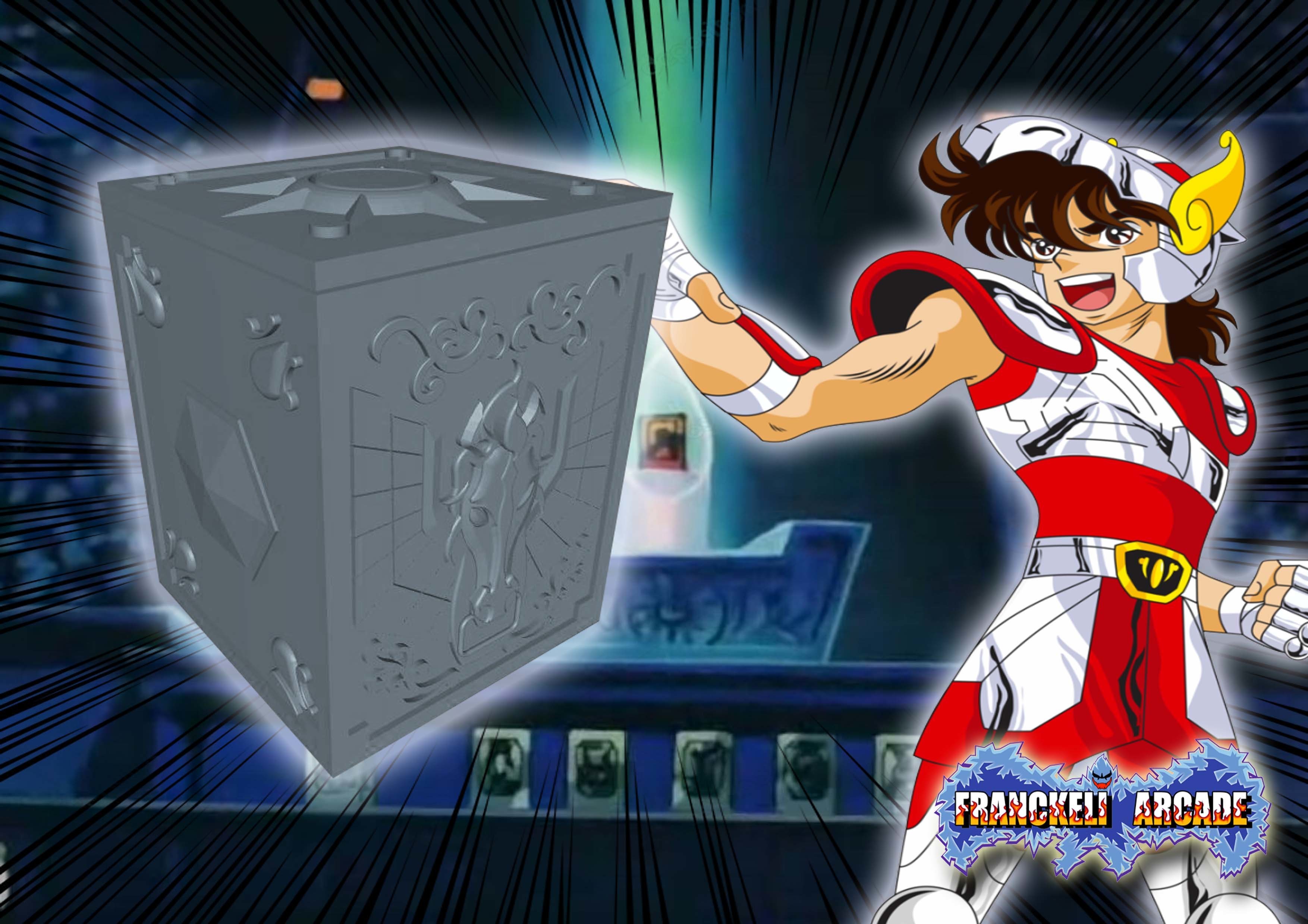 Free STL file saint seiya pegaso box V2 📦・3D printable model to ...