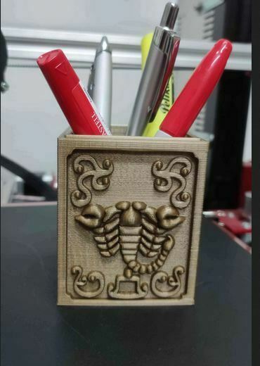 Fichier STL gratuit saint seiya escorpio oro box V2 📦 ・Modèle pour ...