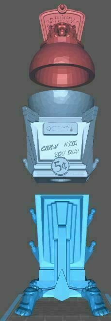 STL file BO3 ZOMBIE GOBBLEGUM MACHINE 🧟 ・3D print object to download・Cults