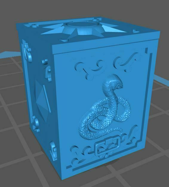 Archivo STL gratis Saint Seiya hydra Box V2 📦 ・Diseño por impresión en ...