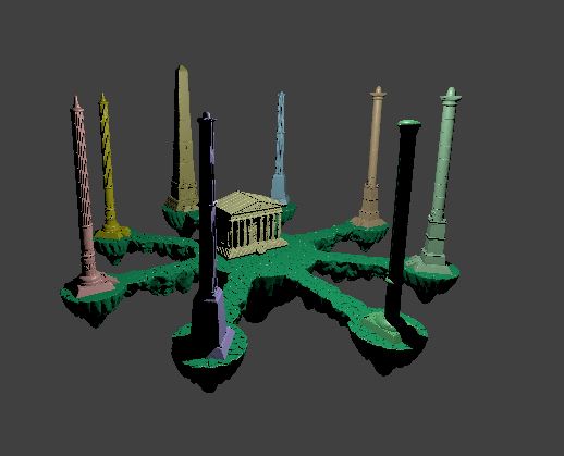 STL file saint seiya atlantis mapa diorama 🎲 ・3D print design to ...