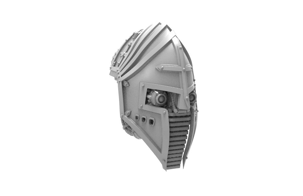 免费 3D 文件 Robot Head 🤖 ・可下载 3D 打印模型・Cults
