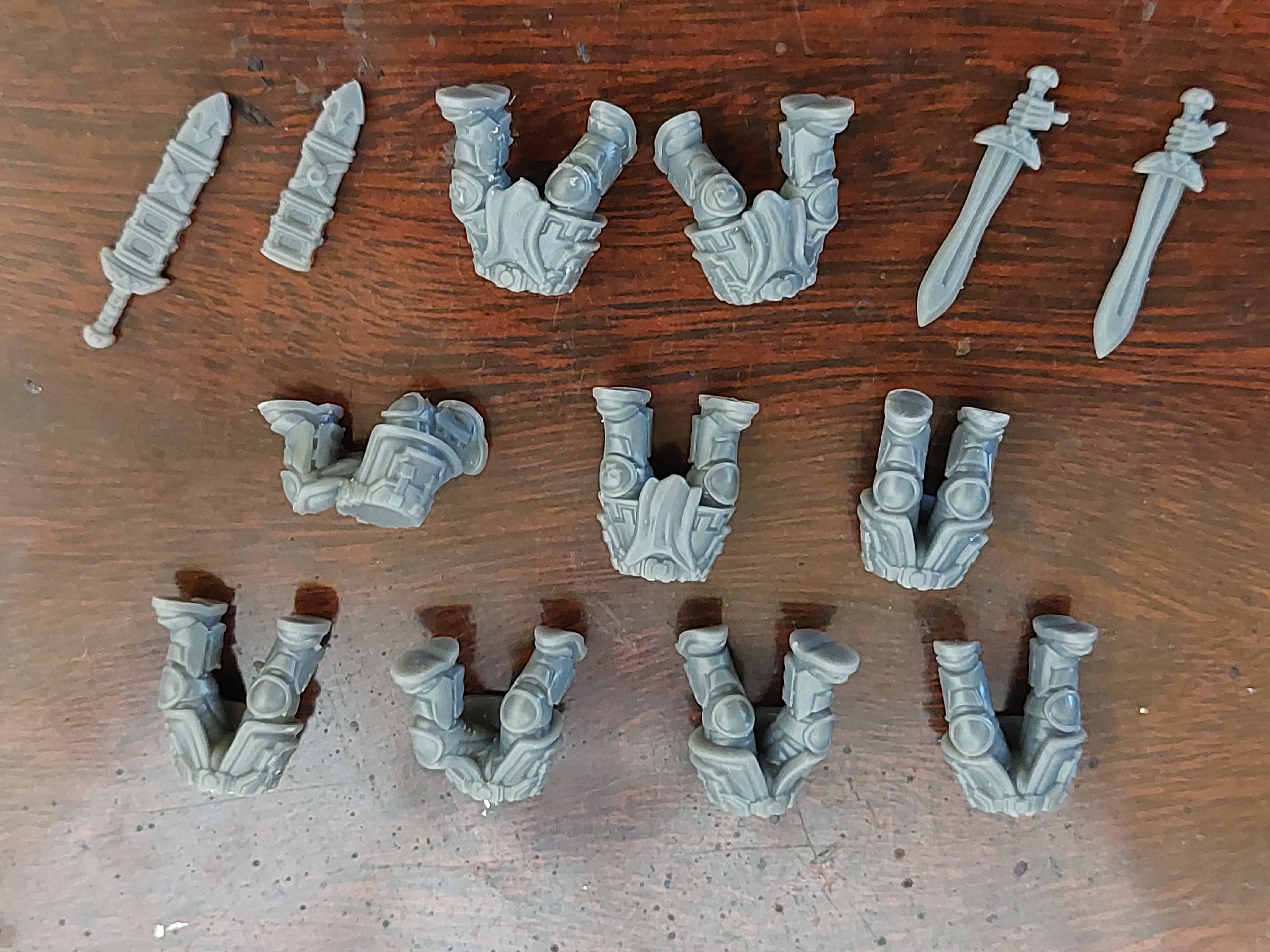 🦵 Auxiliary Legion Leg & Gladius Bits Set・ 3D File for ・Cults