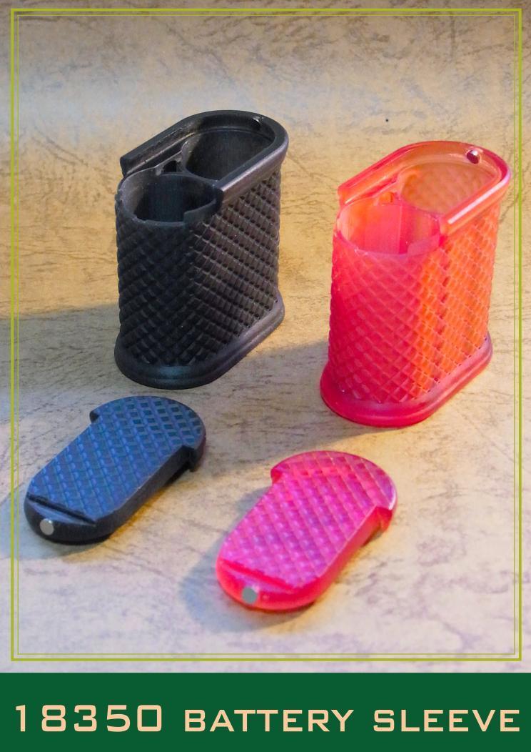 STL file 18350 Battery case Two storage 🔋 ・3D printable design to ...