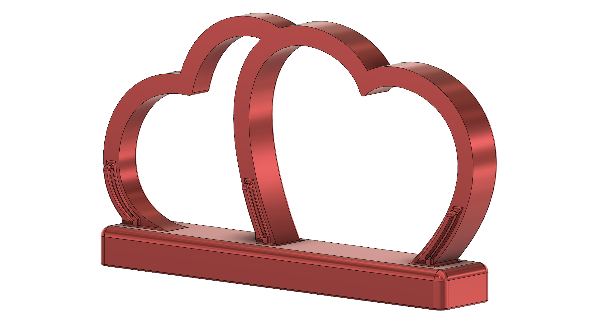 STL file Frame for Valentine’s Day 🖼️ ・3D print design to download・Cults