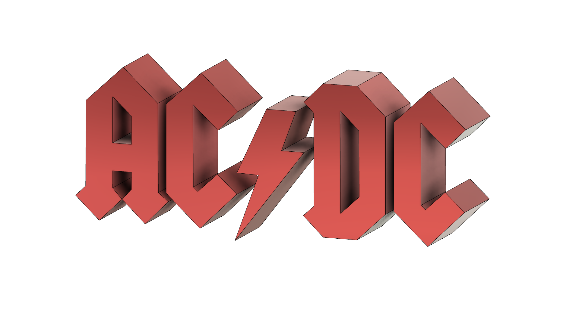 Fichier STL Stand ACDC 🆒 ・Objet pour imprimante 3D à télécharger・Cults