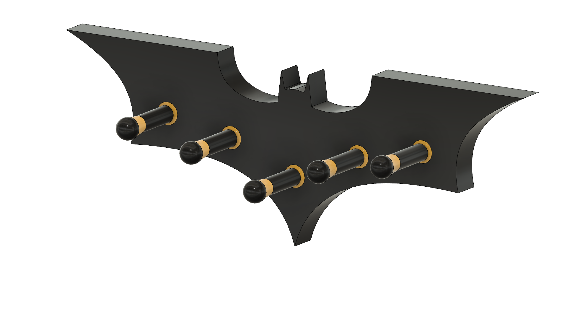 STL file Batman Key Holder 🔑 ・3D print design to download・Cults