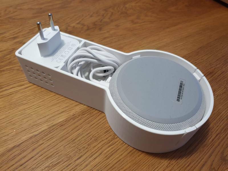 Free STL file Wall Socket Housing for Alexa Echo Dot Gen 3 📱・Model to ...