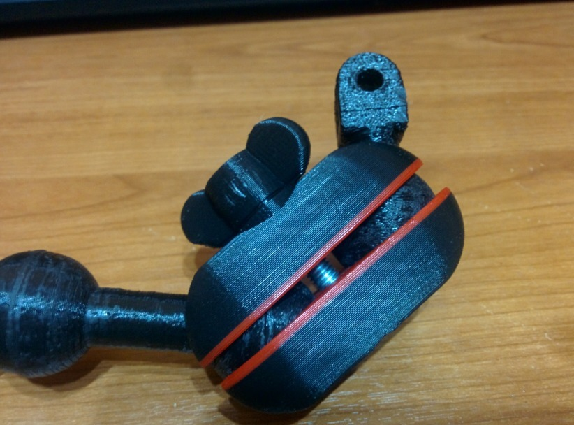 Free STL file Ram Mount (RamMount) short ball holder + key 🐏 ・3D ...