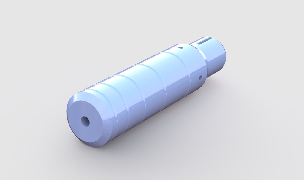 🔫 V1 - Airsoft Air rifle silencer - sound moderator for pellet guns ...