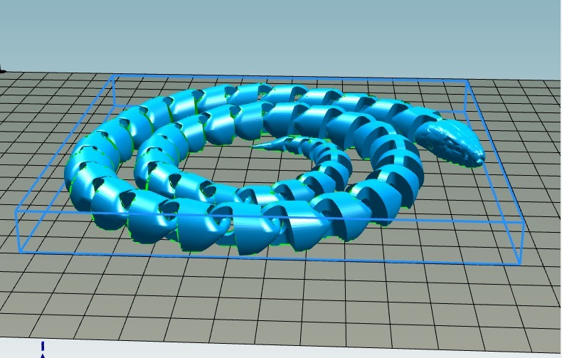 🐍 Articulated Snake v1 by Onasiis・Free STL File for ・Cults
