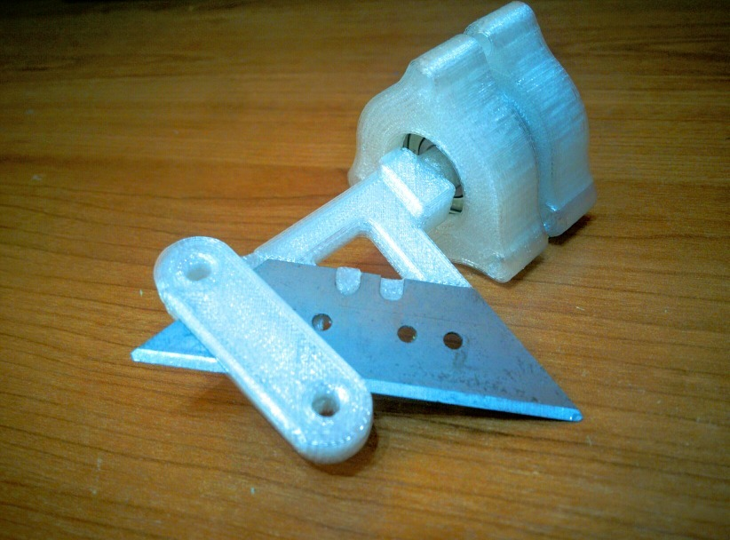 Free STL file Drag Knife - CNC Cutting Knife (paper, vinyl, etc.) 🔪 ・3D ...