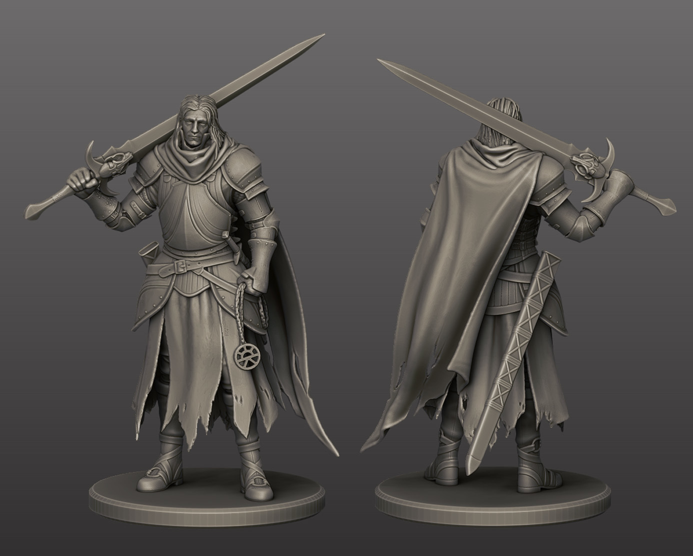 💂 Medival Knights・ 3D File for ・Cults