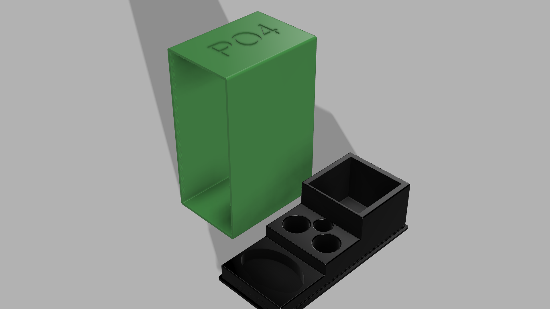 👽 Estojo Hanna PO4・Arquivo STL para ・Cults