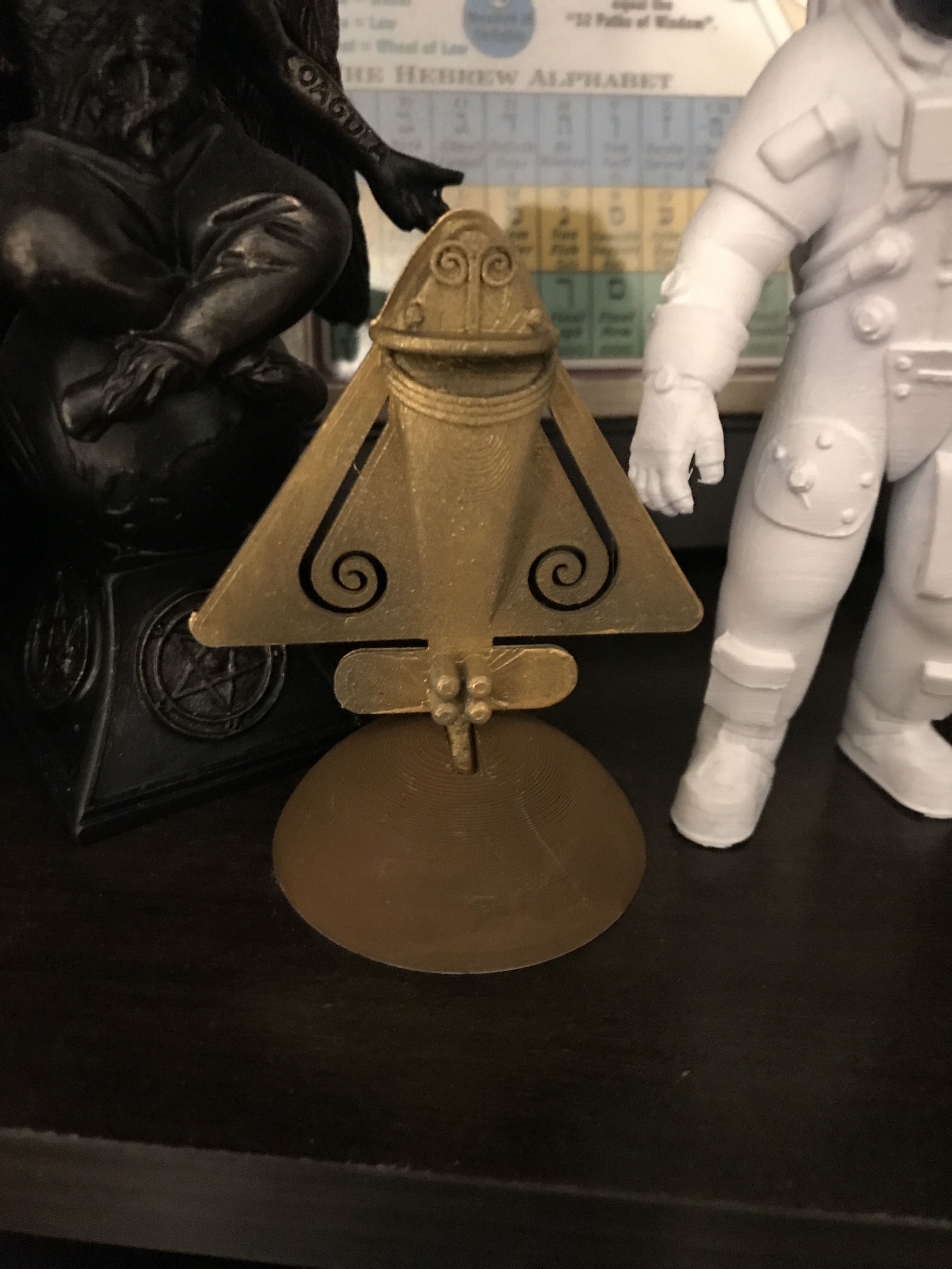 Бесплатный STL файл stand for ancient alien flyer 👽 ・Дизайн 3D-печати ...
