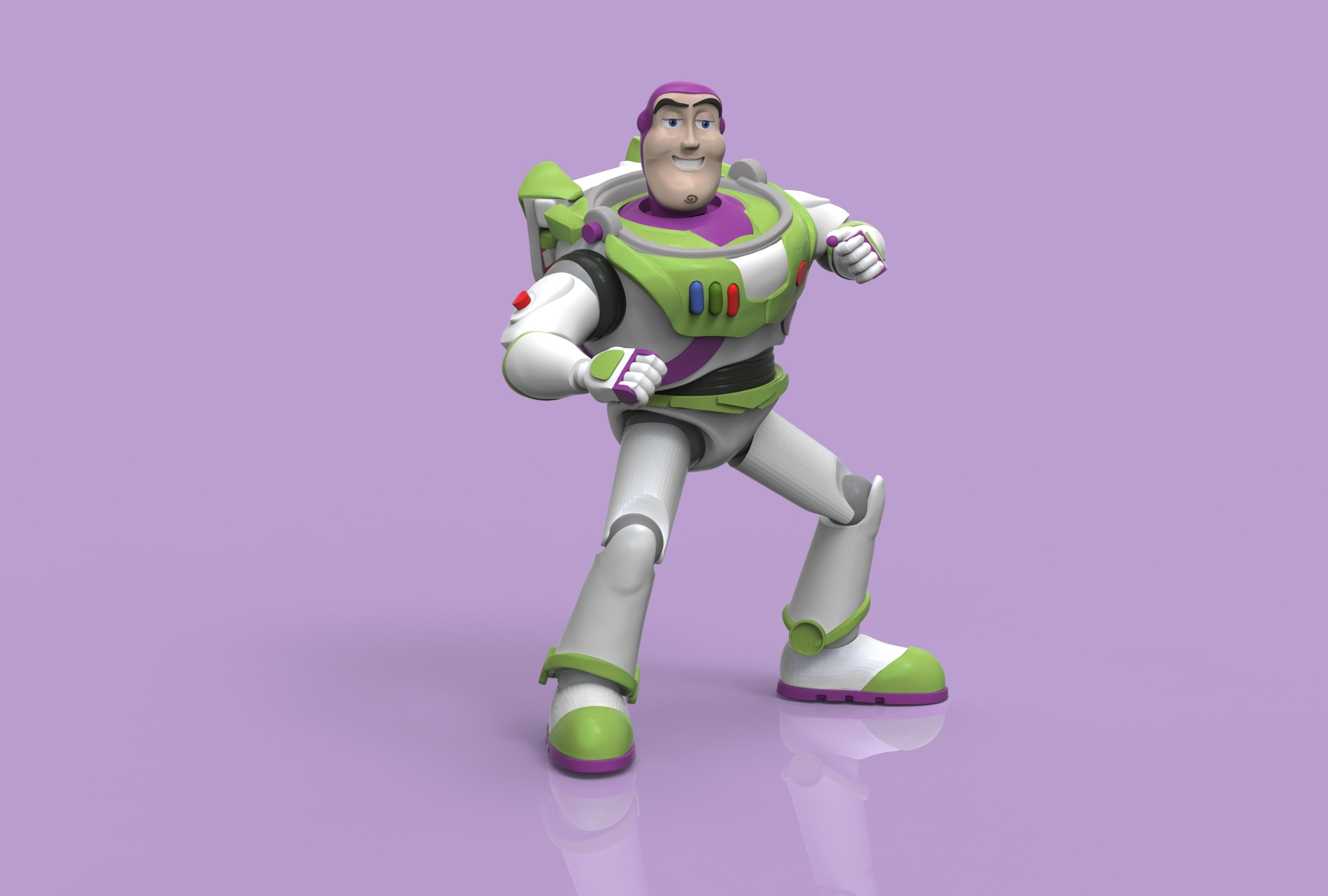 Archivo 3D Buzz Lightyear Toy Story STL 👽 ・Diseño de impresora 3D para ...