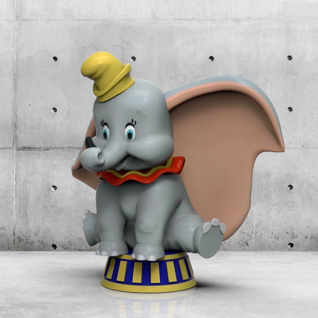 🐘 Dumbo STL・ 3D File for ・Cults
