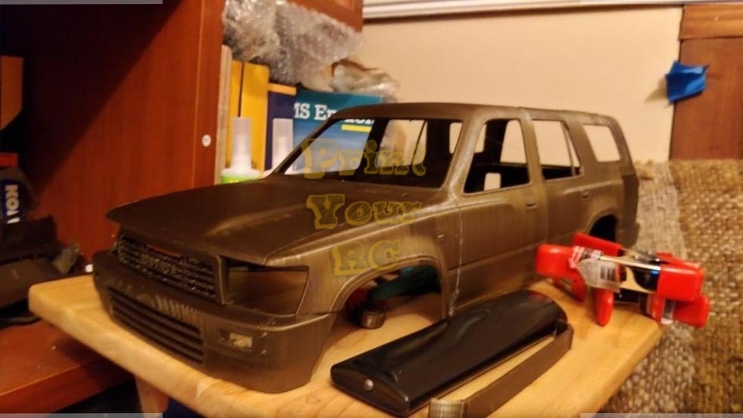 🚗 Toyota 4runner 1989-1997 (RC BODY)・ OBJ File for ・Cults