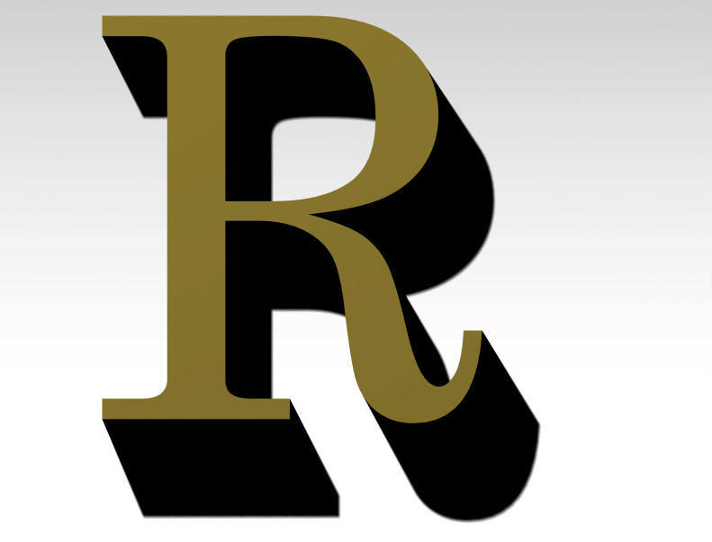 Archivo 3MF Letra R del abecedario (SIN SOPORTES) 👽 (GCODE)・Modelo para ...