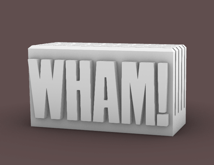 Free STL file WHAM! Record/Vinyl Holder 🆓 ・3D printer design to ...