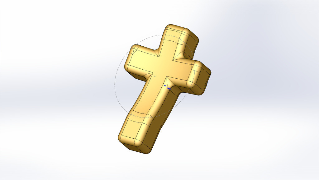 Worry cross・Free 3D File for ・Cults