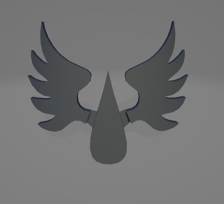 STL file Blood Angels Space Marine Icon Moulded 'Hard Transfer' 🩸 ・3D ...