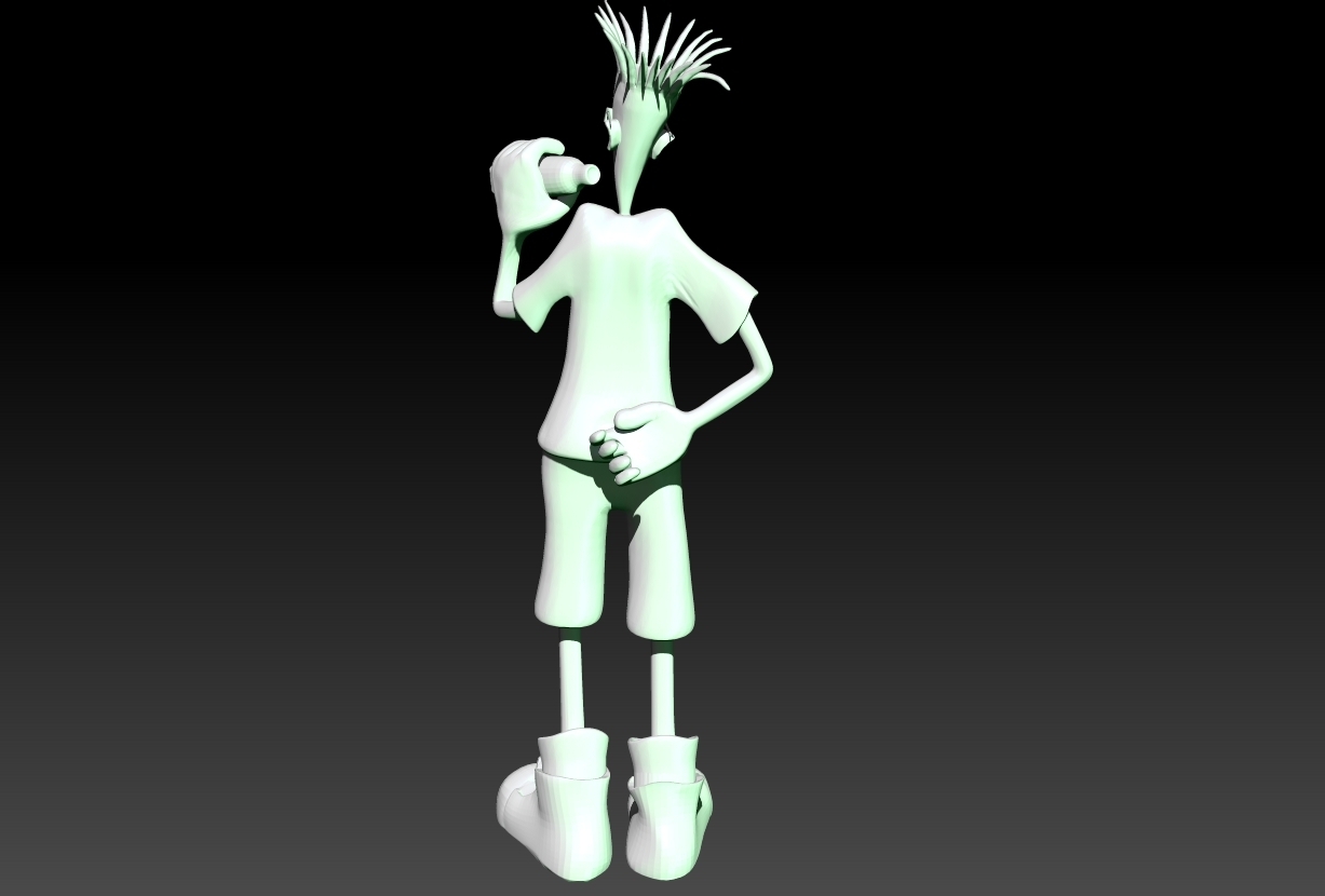 🍹 Fido Dido Rigged・ 3D File for ・Cults
