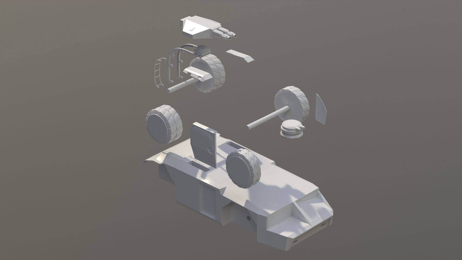 👽 Aliens APC - M577 Armored Personnel Carrier・ 3D File for ・Cults