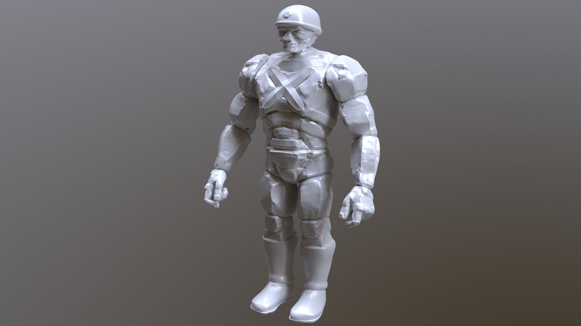 🪨 Rock Soldier TMNT 1987 TV series rigged and splitted・ 3D File for ・Cults