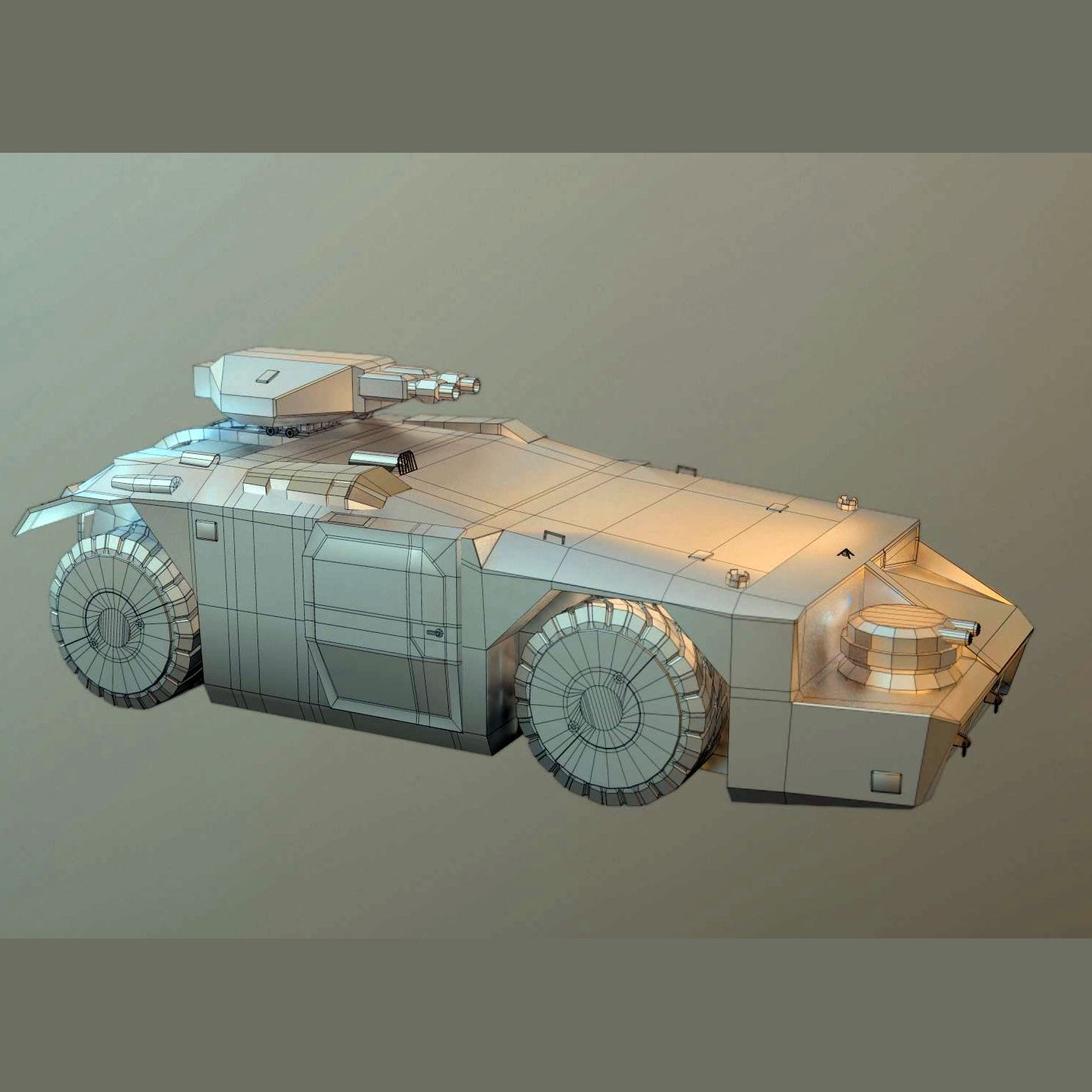 👽 Aliens APC - M577 Armored Personnel Carrier・ 3D File for ・Cults