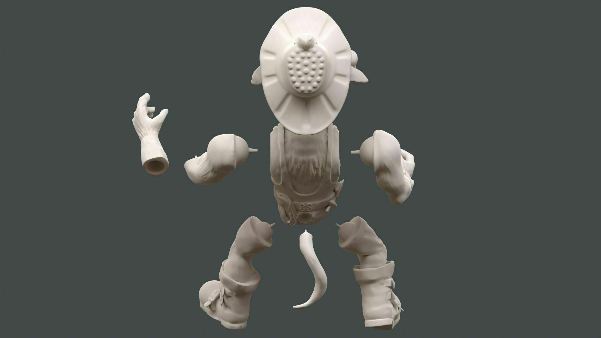 3D file TMNT Hot Spot - Printable 🥵 ・Template to download and 3D print ...