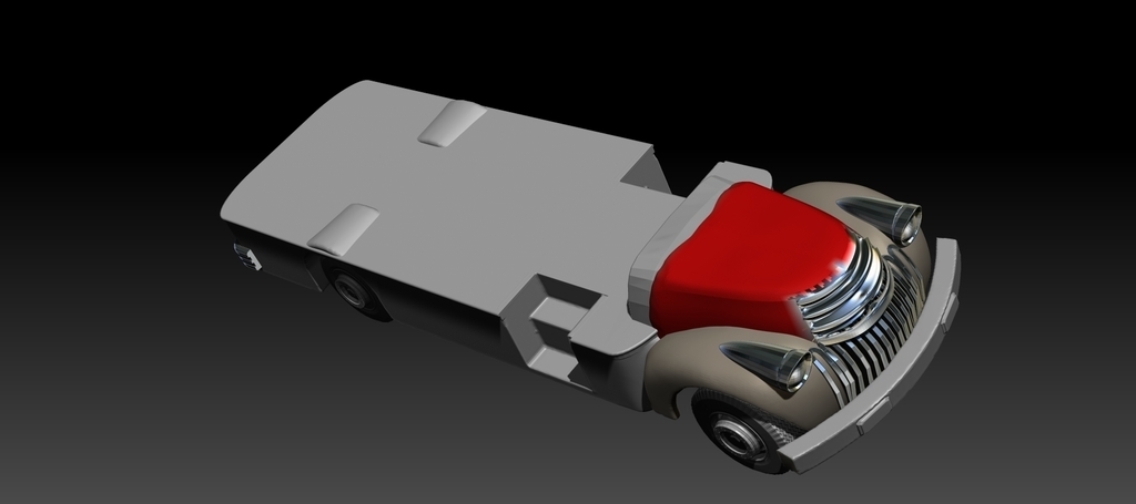 Free STL file Colectivo Chevrolet modelo 1946 🚙 ・3D printing template ...