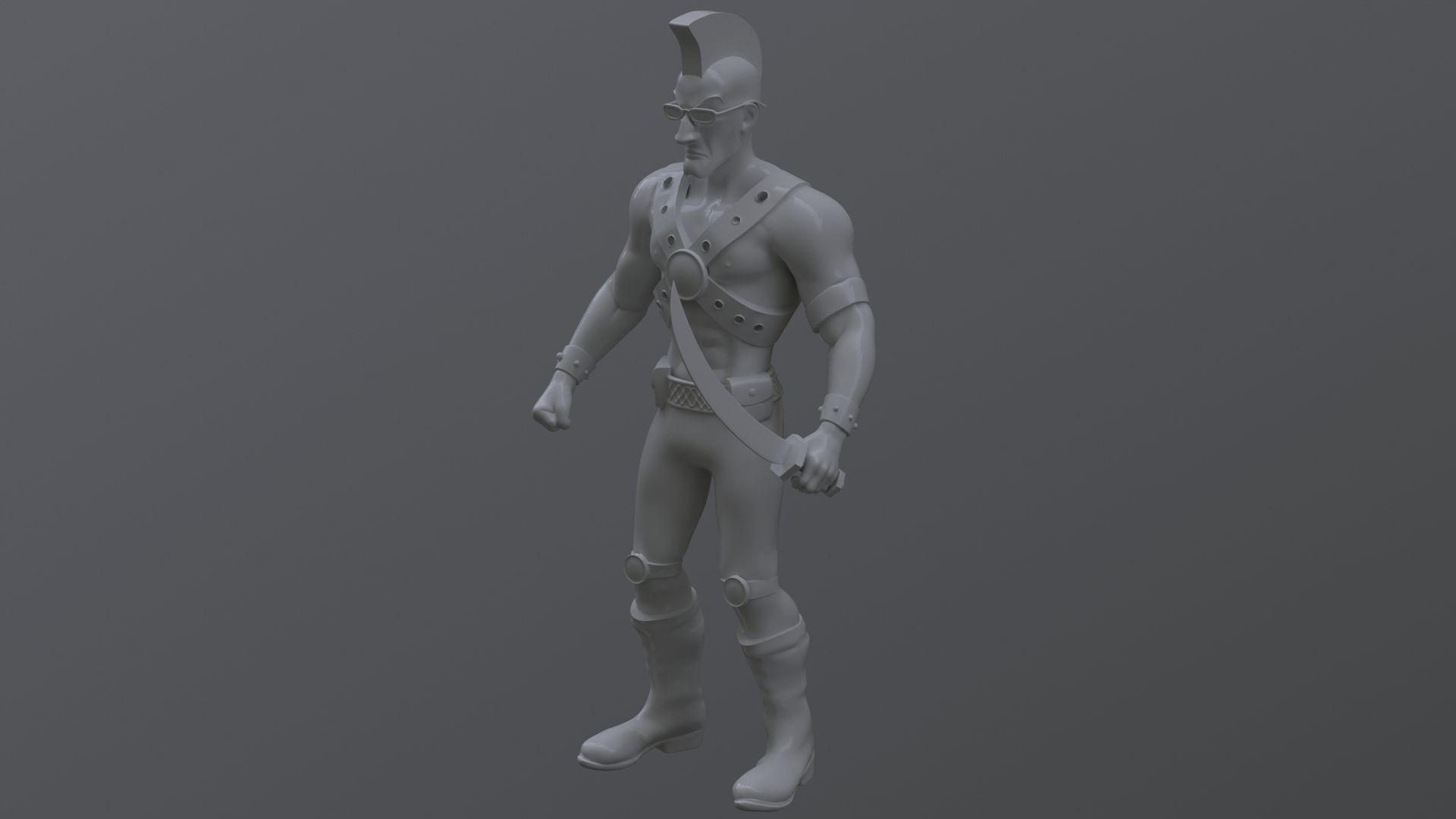 Archivo 3D Grunt Pre-mutación - TMNT 1987 🥷・Design para impresora 3D ...