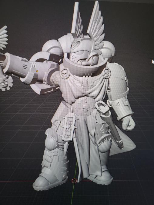 ⚔ Robed Captain of Loyalty・Free STL File for ・Cults