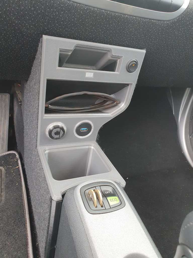 🚗 Mittelkonsole / Center Console f. Smart 452・Free 3D File for ・Cults