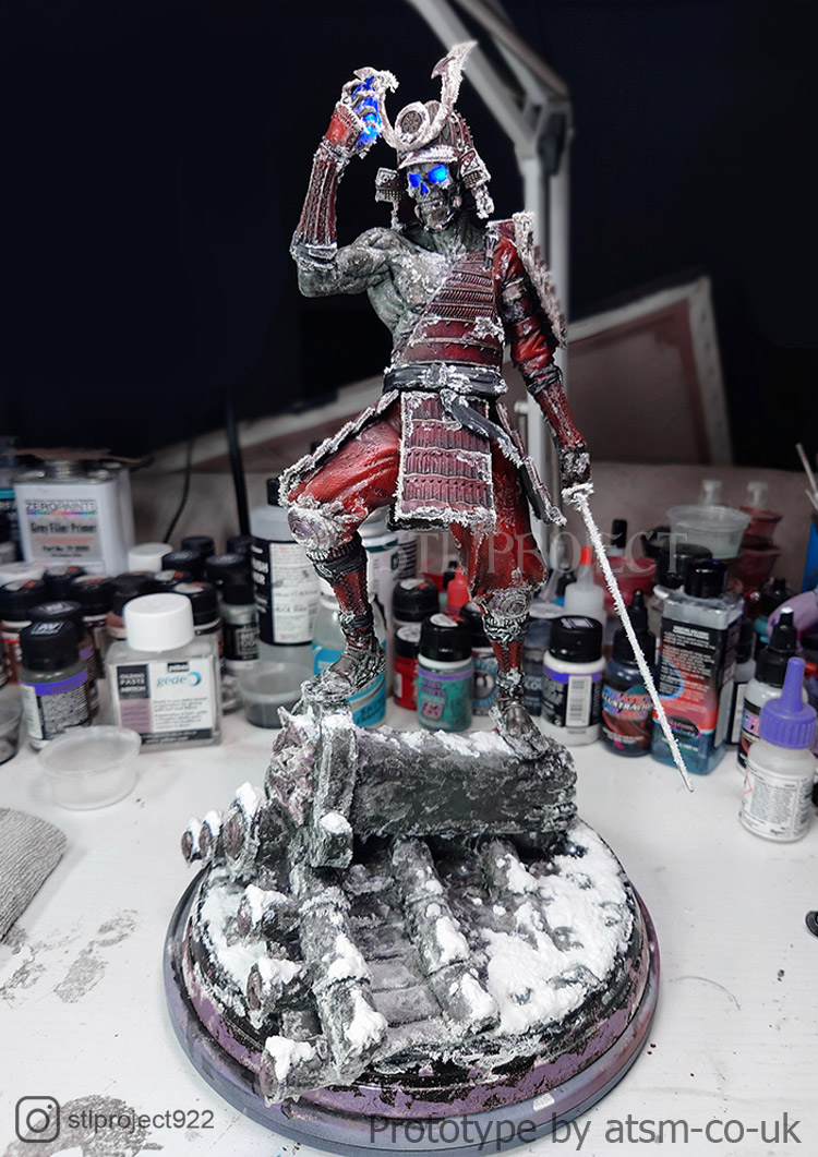 😵 Dead Samurai・ 3D File for ・Cults