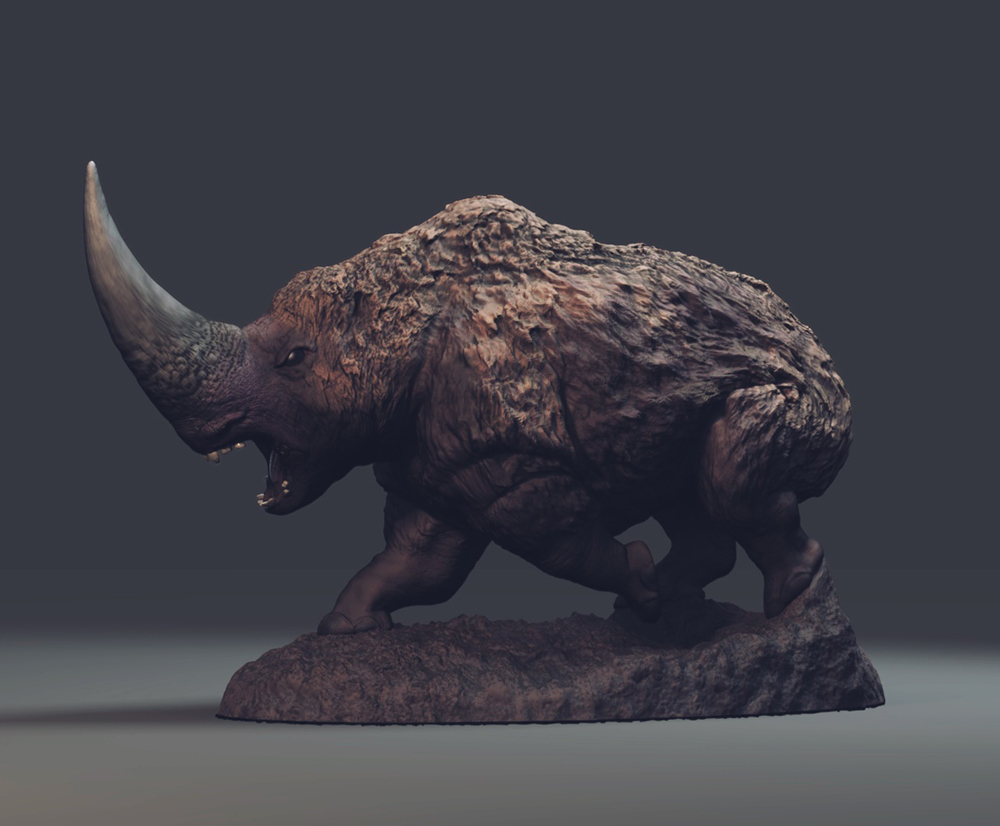 3D file Mudhorn - Get Attacked by Force 👶 ・Design to download and 3D ...