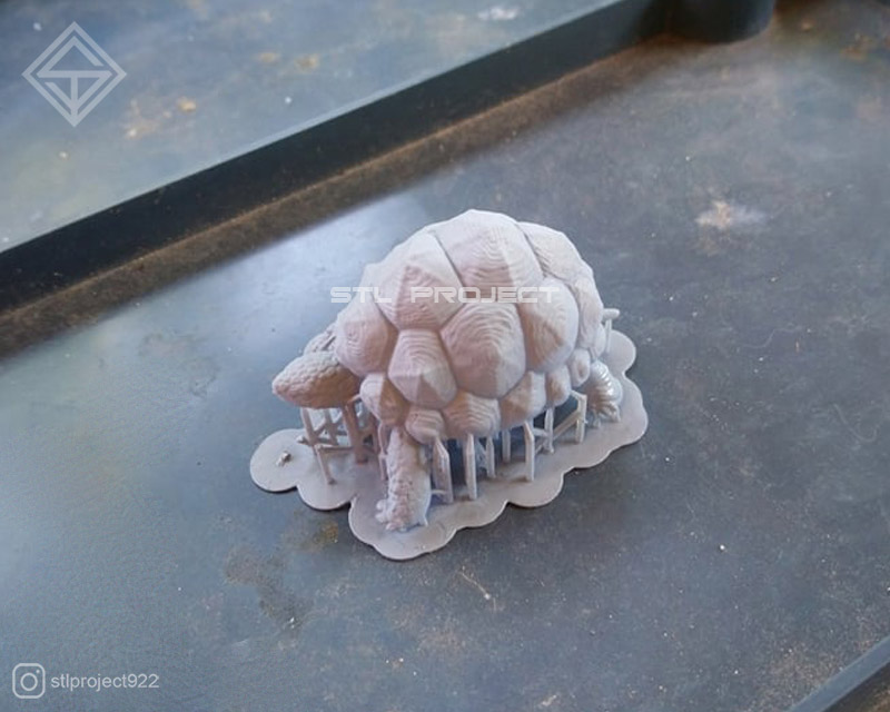 ⭐ Star Tortoise・ STL File for ・Cults