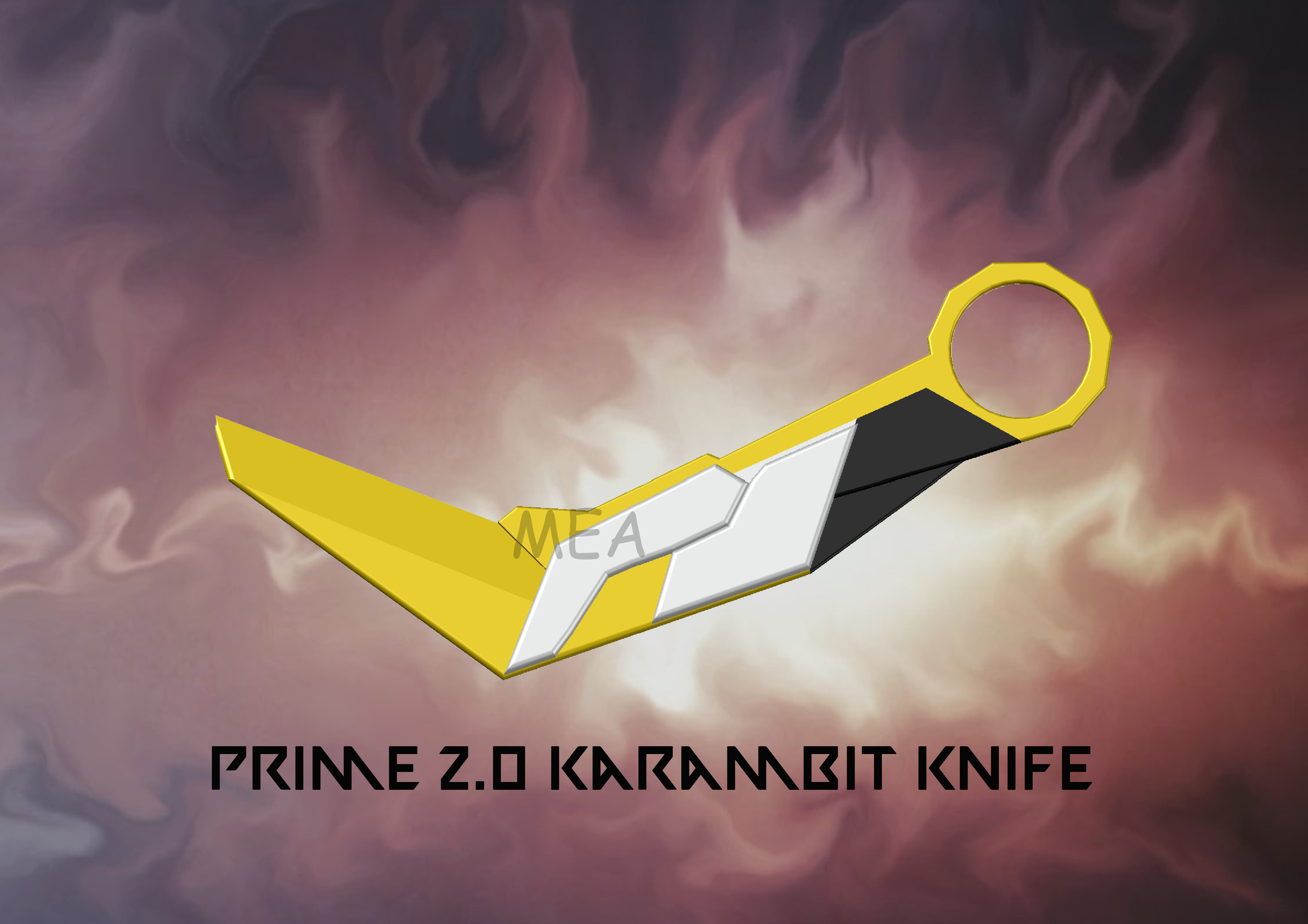 🔪 Prime 2.0 Karambit Knife (Exact Model)・ STL File for ・Cults