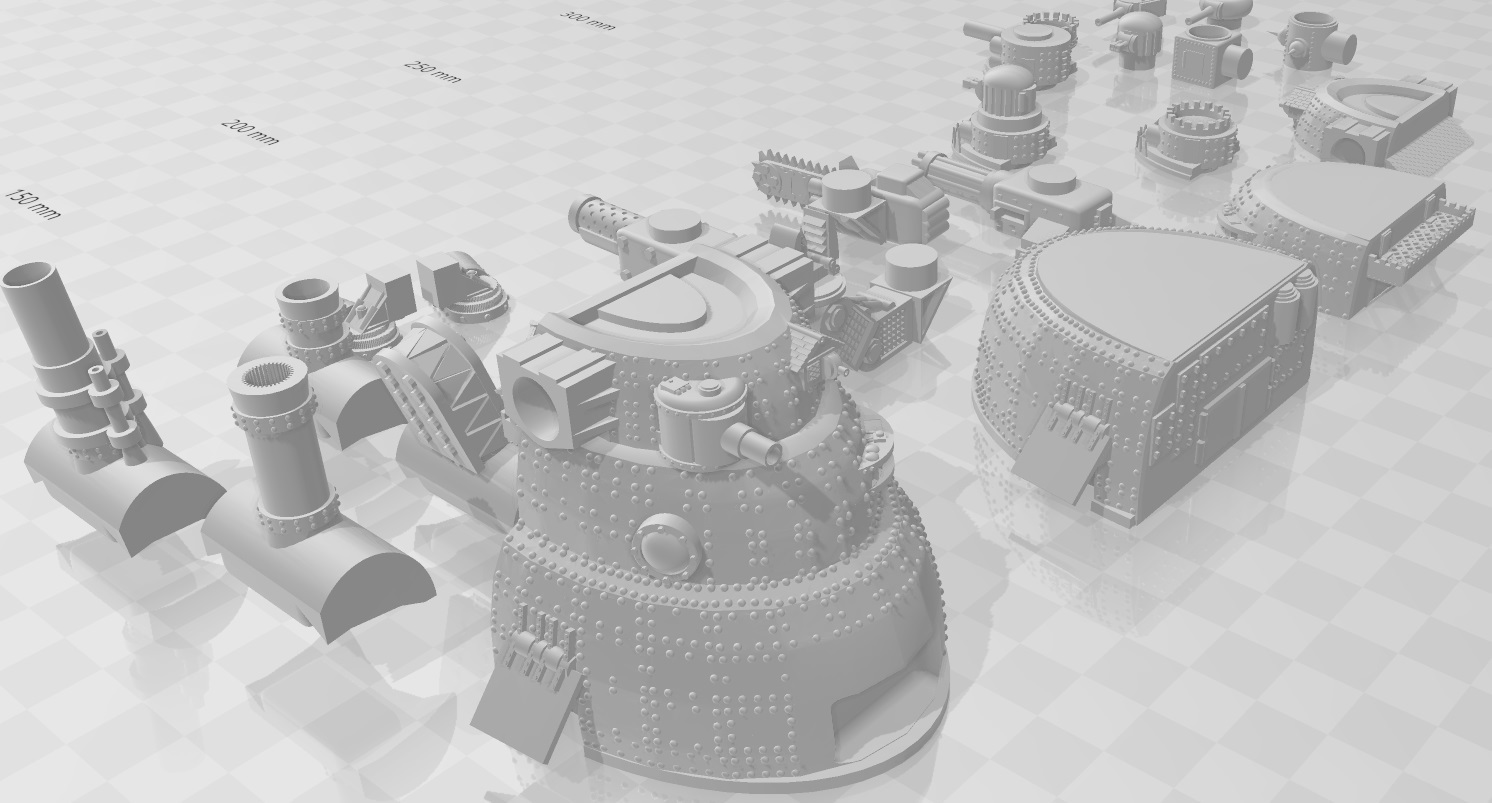 ♟ MK2 Ork Great Gargant Proxy Model for Epic 40k / Adaptus Titanicus ...