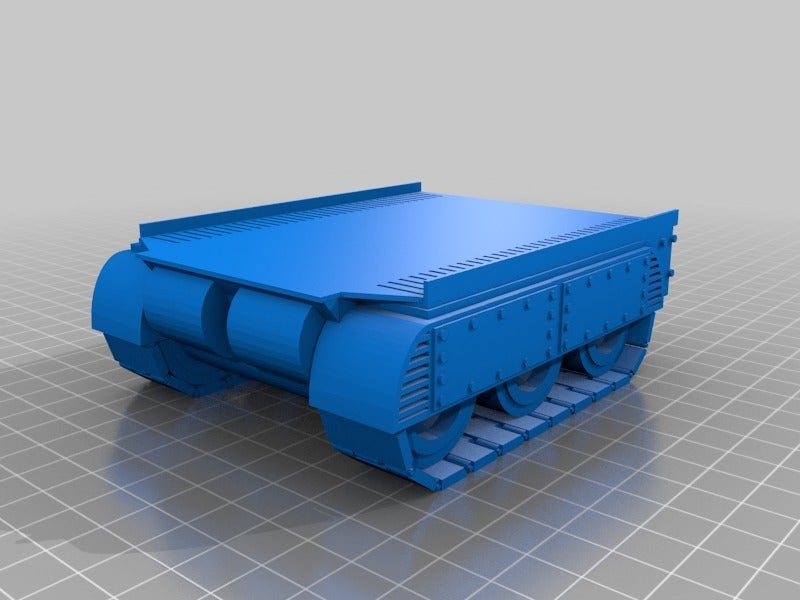 Free STL file 1 peice tracks for ork/orc halftrack 🛤️ ・3D printing idea ...