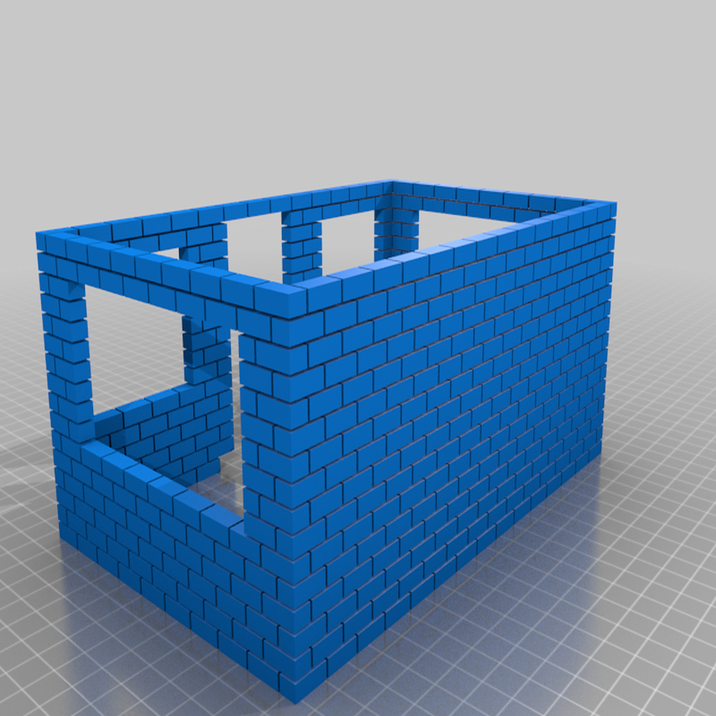 🏠 Doll House - 2 Color・Free STL File for ・Cults