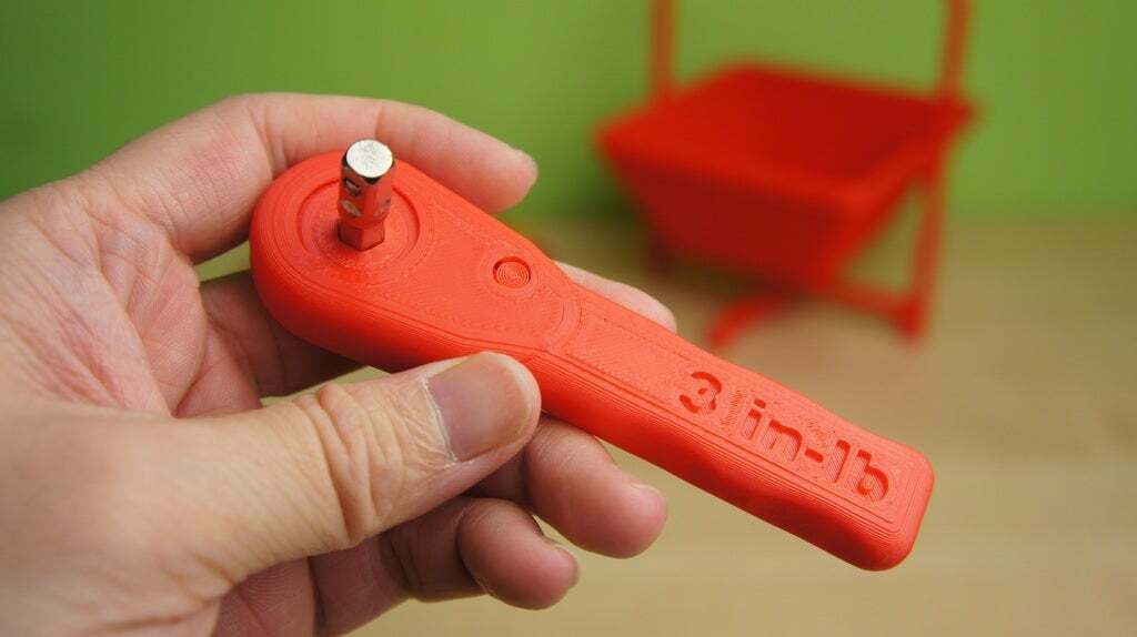 🔧 Nasa Wrench 1/4 inch socket with magnet・Free STL File for ・Cults