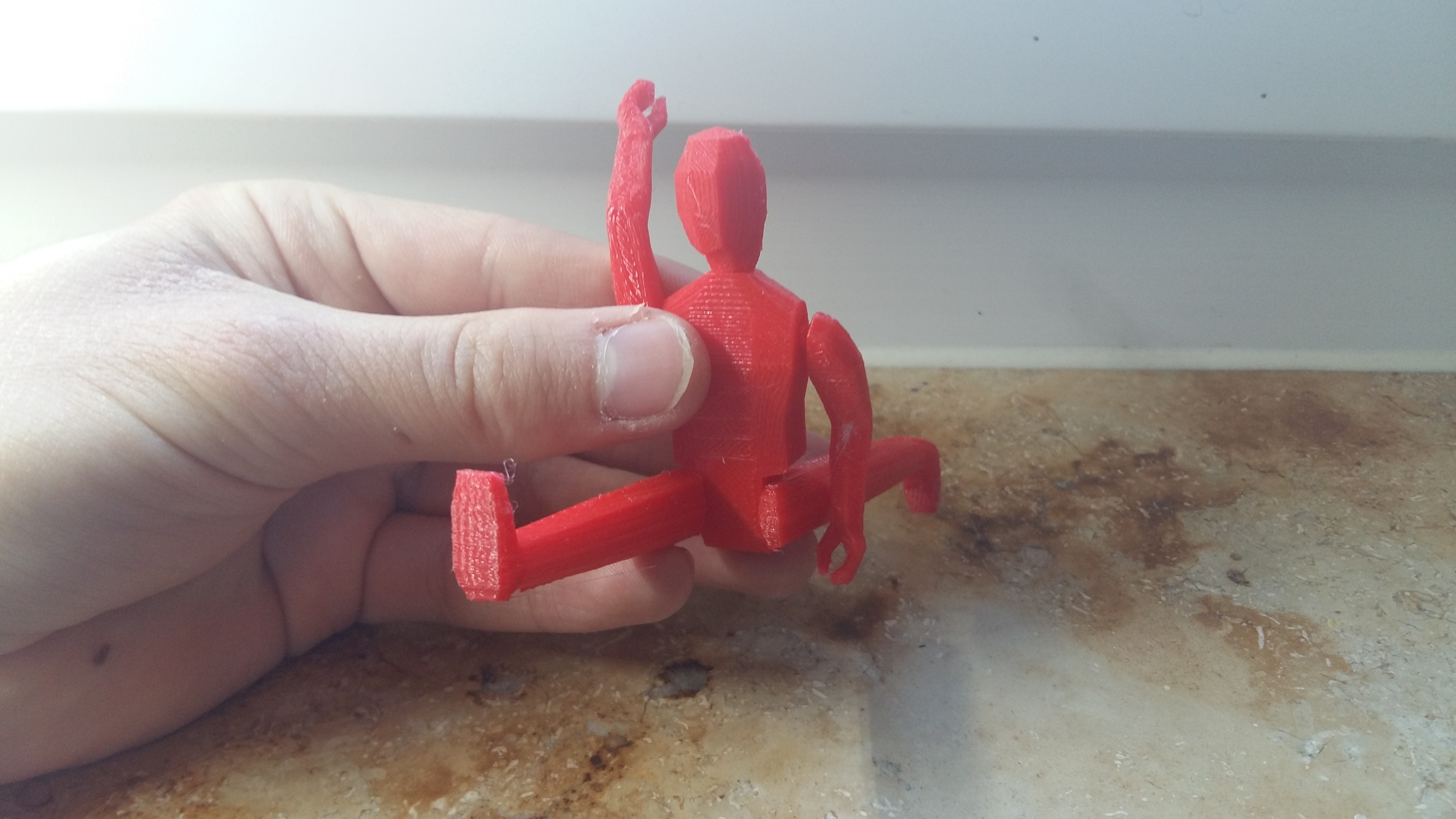 🎲 Action figure V2・Free STL File for ・Cults
